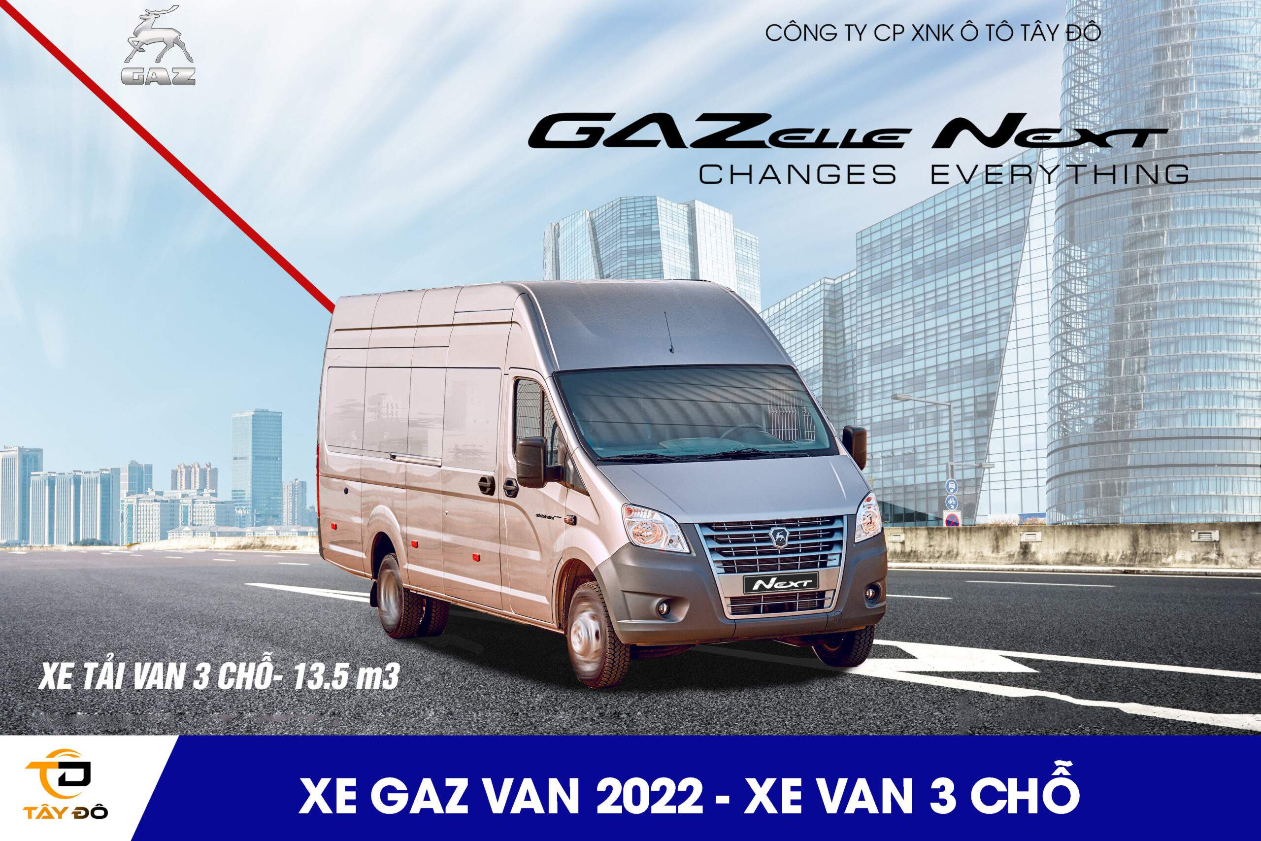 Gaz Tây Đô - đại lý xe Gaz Nga Hà Nội nhập khẩu chính hãng