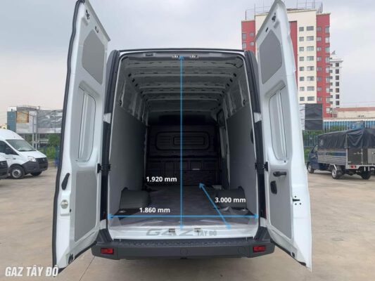 Xe tải van Gaz 3 chỗ 785kg - 945kg | Giá lăn bánh T10/2025