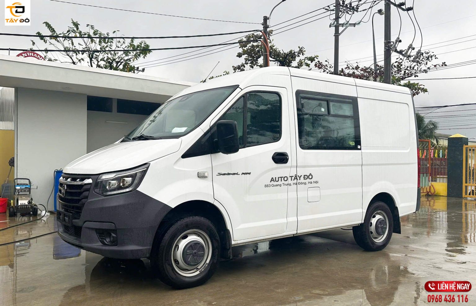 So sánh xe Gaz van Sobol NN 6 chỗ với xe van Gaz 6 chỗ